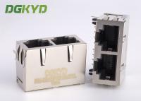 China KRJ -5921S8P8C12E457NL 2 Port RJ45 Interface Jack Network Connector RJ45 Modular Jack for sale