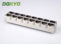 China KRJ-5921S28NL 180 Degree Vertical RJ45 Connector 16 Port 2×8 Configuration CAT 3 Speed -40°C to +85°C for sale