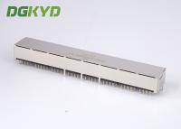 China KRJ-56B8P8C1X8NL 8 Position RJ45 Modular Connector 1x8 Port Shielded for sale