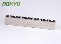 China KRJ-56B8P8C1X8NL 8 Position RJ45 Modular Connector 1x8 Port Shielded for sale