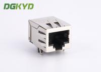 China Single Port 100Mb RJ45 POE Connector with Integrated Magnetics -40°C to +85°C Temperature Range for sale
