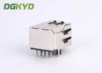 China Shielded POE RJ45 Connector with Internal Transformer 100base-TX 8P8C -40°C to +85°C Operating Temperature for sale