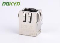 China Shielded POE RJ45 Connector with Internal Transformer 100base-TX 8P8C -40°C to +85°C Operating Temperature for sale
