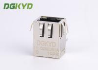 China 1 Port RJ45 Connector with Integrated Magnetics 1000Base-T Gigabit Ethernet Jack for sale