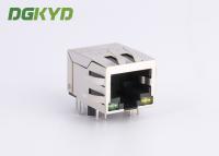 China 1 Port RJ45 Connector with Integrated Magnetics 1000Base-T Gigabit Ethernet Jack for sale