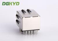 China 10 Pin RJ45 Jack with Internal Isolation Transformer for 1000 BASE-T Gigabit Ethernet Networks for sale