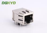 China 10 Pin RJ45 Jack with Internal Isolation Transformer for 1000 BASE-T Gigabit Ethernet Networks for sale