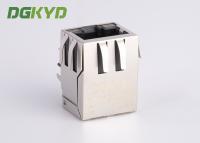 China 10 Pin RJ45 Jack with Internal Isolation Transformer for 1000 BASE-T Gigabit Ethernet Networks for sale
