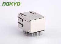 China HR911130A RJ45 Magnetics Connector 8-Port 1x1 Gigabit Network with -40℃ to +85℃ Temperature Range for sale