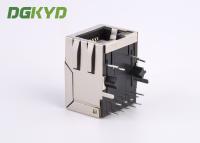 China HR911130A RJ45 Magnetics Connector 8-Port 1x1 Gigabit Network with -40℃ to +85℃ Temperature Range for sale