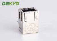 China HR911130A RJ45 Magnetics Connector 8-Port 1x1 Gigabit Network with -40℃ to +85℃ Temperature Range for sale