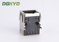 China KRJ-003YGZNL Shielded Cat5 RJ45 Ethernet Connector with Transformer and Y/G LED - 8 Position 10/100 BASE-T for sale