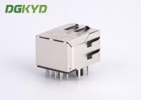 China Shielded Magnetics Rj45 Pcb Connector With Integrated Transformer Customizable for sale