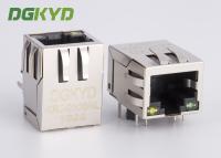 China Shielded Magnetics Rj45 Pcb Connector With Integrated Transformer Customizable for sale