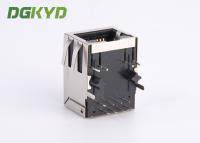 China 100 BASE Telecommunication RJ45 Modular Connector With Internal Transformer OEM for sale
