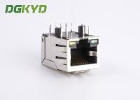 China 100 BASE Telecommunication RJ45 Modular Connector With Internal Transformer OEM for sale