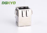 China 100 BASE Telecommunication RJ45 Modular Connector With Internal Transformer OEM for sale