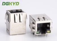 China 100 BASE Telecommunication RJ45 Modular Connector With Internal Transformer OEM for sale