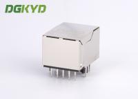 China Custom 100base RJ45 Network Port with Internal Transformer for CCTV Camera - 8 Contacts, -40 to +85℃ Range for sale