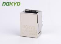 China Custom 100base RJ45 Network Port with Internal Transformer for CCTV Camera - 8 Contacts, -40 to +85℃ Range for sale
