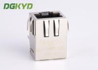 China Standard cat 5 RJ45 ethernet connector with magnetic transformer customized for sale