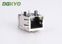 China Integrated Magnetics 100BASE-TX PoE RJ45 Ethernet Jack with Filter -40℃ to +85℃ Operation Temperature for sale