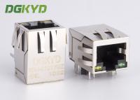 China Integrated Magnetics 100BASE-TX PoE RJ45 Ethernet Jack with Filter -40℃ to +85℃ Operation Temperature for sale
