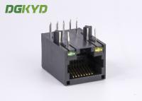 China IEEE802.3u RJ45 Modular Connector with PoE Support - 10/100 BASE-TX, 8 Positions, -40°C to +85°C Operating Temperature for sale