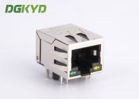 China Net Bridge RJ45 Connector with LAN Filter 10/100 BASE-TX Side Entry 8-Position Modular Jack for sale