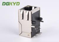 China KRJ-141SHNL RJ45 Modular Jack with Network Filter and LED Indicators - 10/100 BASE-TX, 8-Position, -40℃ to +85℃ Operation for sale