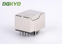 China RJ45 Shielded Female Connector 8P8C with Filter for 100 BASE-TX Networks -40℃ to +85℃ Operating Temperature for sale