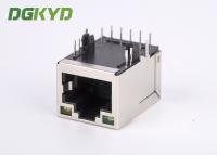 China 10 PIN RJ45 Connector with Integrated Magnetics for Gigabit Cat 6 - 350uH OCL, -40℃ to +85℃ Operating Range for sale