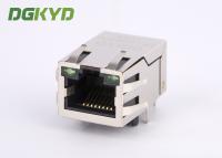 China Tap Up RJ45 with Transformer megabit ethernet magnetic connector jack custom for sale
