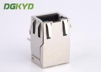 China Tap Up RJ45 with Transformer megabit ethernet magnetic connector jack custom for sale