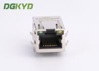 China PoE RJ45 Ethernet Connector side entry tab up 100Mb rj45 modular jack customized for sale
