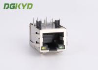 China PoE RJ45 Ethernet Connector side entry tab up 100Mb rj45 modular jack customized for sale