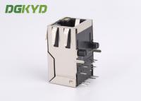 China PoE RJ45 Ethernet Connector side entry tab up 100Mb rj45 modular jack customized for sale