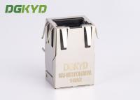 China PoE RJ45 Ethernet Connector side entry tab up 100Mb rj45 modular jack customized for sale