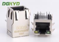 China PoE RJ45 Ethernet Connector side entry tab up 100Mb rj45 modular jack customized for sale