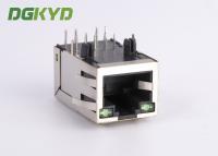 China Ethernet Port Integrated RJ45 Network Connector 8-Pin 25.4mm Tab-Up with 1000Base-T Support for sale