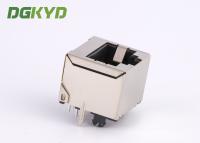 China 12.9mm Height Extra Low Vertical Insertion Rj45 Lan Jack Top Entry Keystone Jack for sale