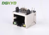 China Single Port RJ45 Shielded Modular Jack Connector 8p8c Cat6 15.75mm Length -40℃ to +85℃ Temperature Range for sale