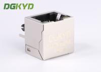 China Single Port RJ45 Shielded Modular Jack Connector 8p8c Cat6 15.75mm Length -40℃ to +85℃ Temperature Range for sale