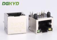 China Single Port RJ45 Shielded Modular Jack Connector 8p8c Cat6 15.75mm Length -40℃ to +85℃ Temperature Range for sale