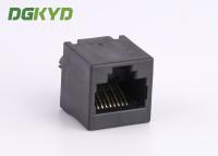 China Unshielded 180 Degrees Top Insertion RJ45 Keystone Jack 8P8C Ethernet Socket Connector for Network Equipment for sale