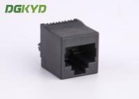 China Unshielded 180 Degrees Top Insertion RJ45 Keystone Jack 8P8C Ethernet Socket Connector for Network Equipment for sale