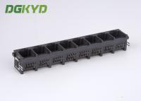 China 90 Degree Right Angle RJ45 Female Jack 8-Port Network Switch Connector - 1.5A 125V AC Rating for sale