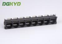 China 90 Degree Right Angle RJ45 Female Jack 8-Port Network Switch Connector - 1.5A 125V AC Rating for sale