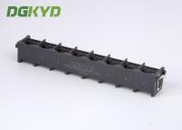 China 90 Degree Right Angle RJ45 Female Jack 8-Port Network Switch Connector - 1.5A 125V AC Rating for sale