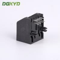 China 10/100/1000Base-TX RJ45 Network Connector 8p8c Ethernet Socket with 6μ Gold Plating and 750+ Cycle Durability for sale